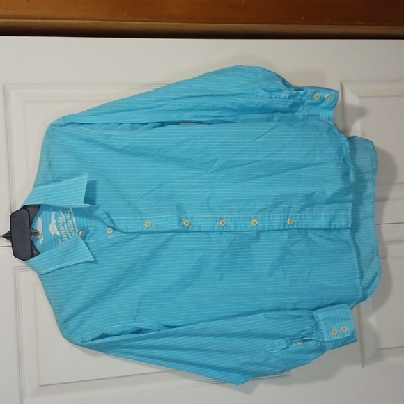 Tommy Bahama | Shirts | Tommy Bahama Button Down Lightweight Turquoise ...